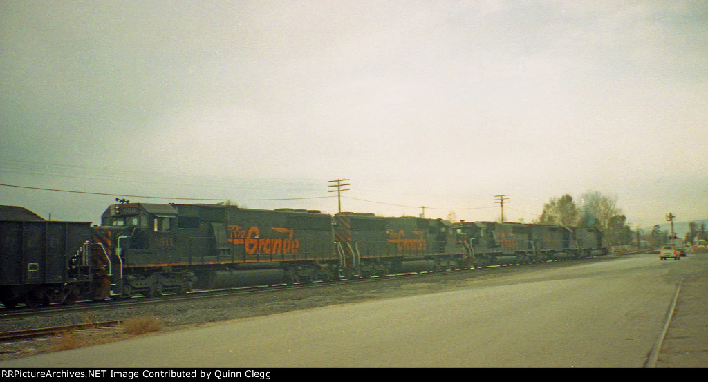 DRGW 5511,NOVEMBER 1992.